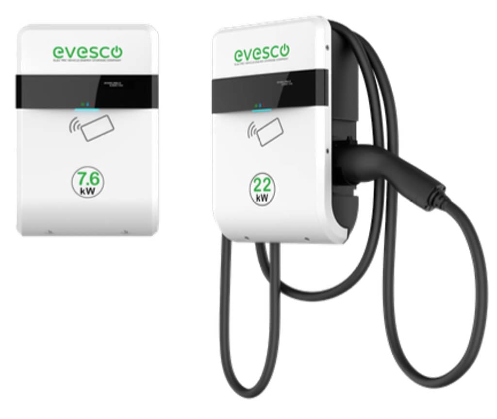 EVESCO Electric Vehicle (EV) Charging System Green-Notions.com